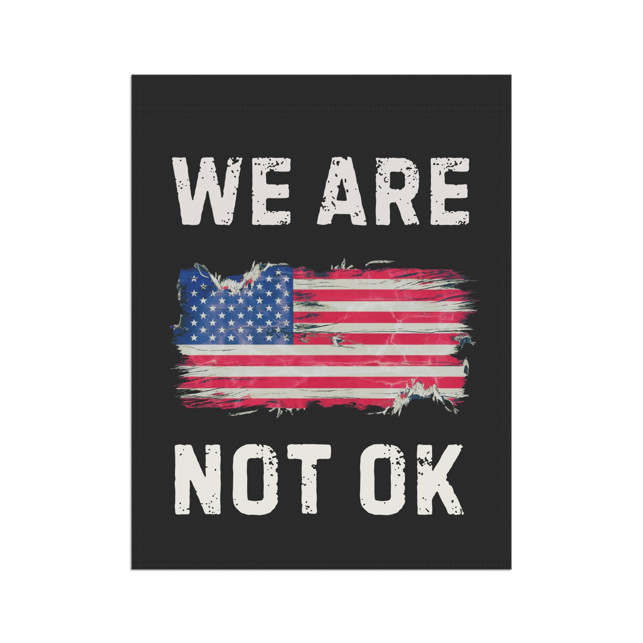 We Are Not Ok Flag, ,Anti Trump Flag, America Flag, Free Shipping ...