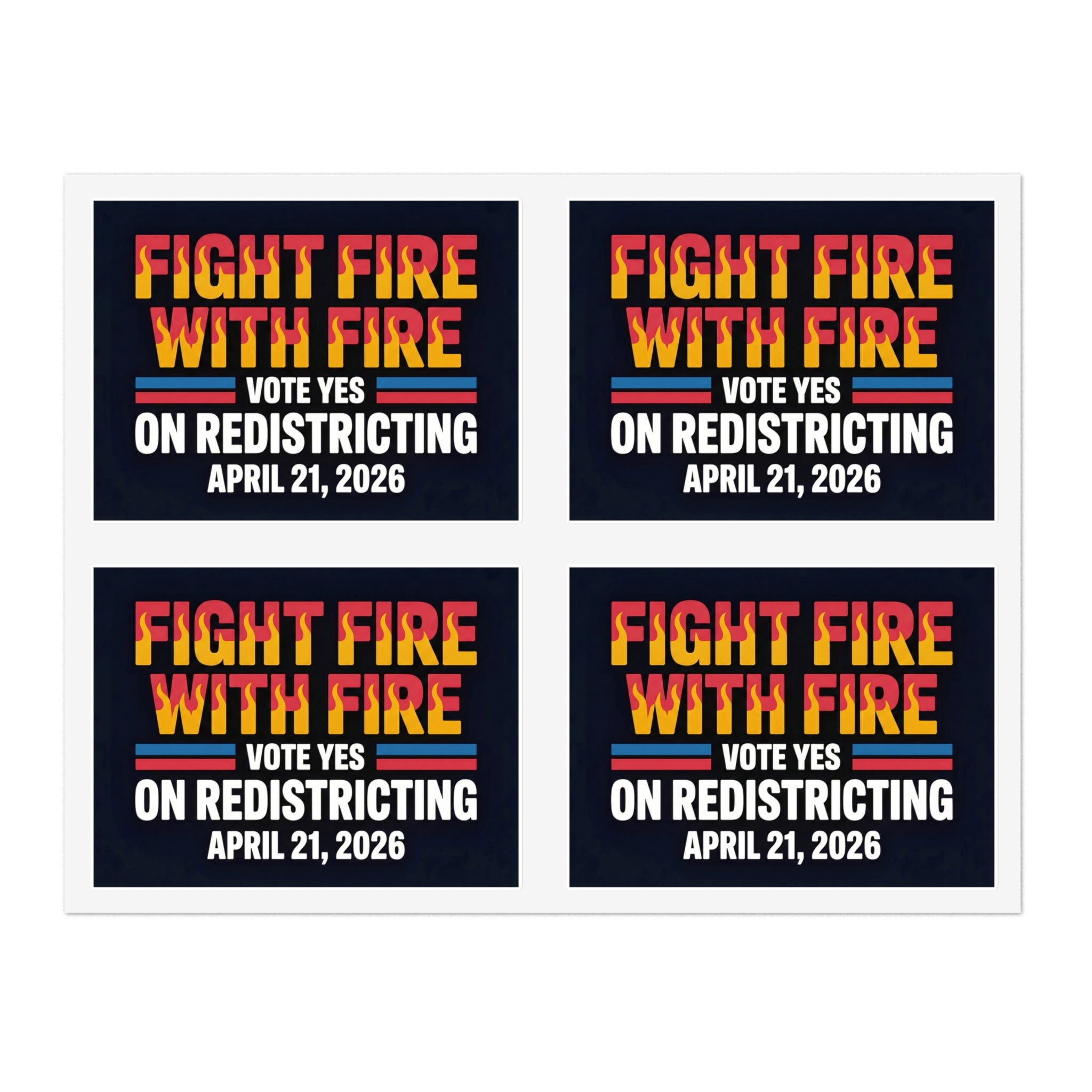 Yes on Virginia Redistricting Signs – Democracy Signs
