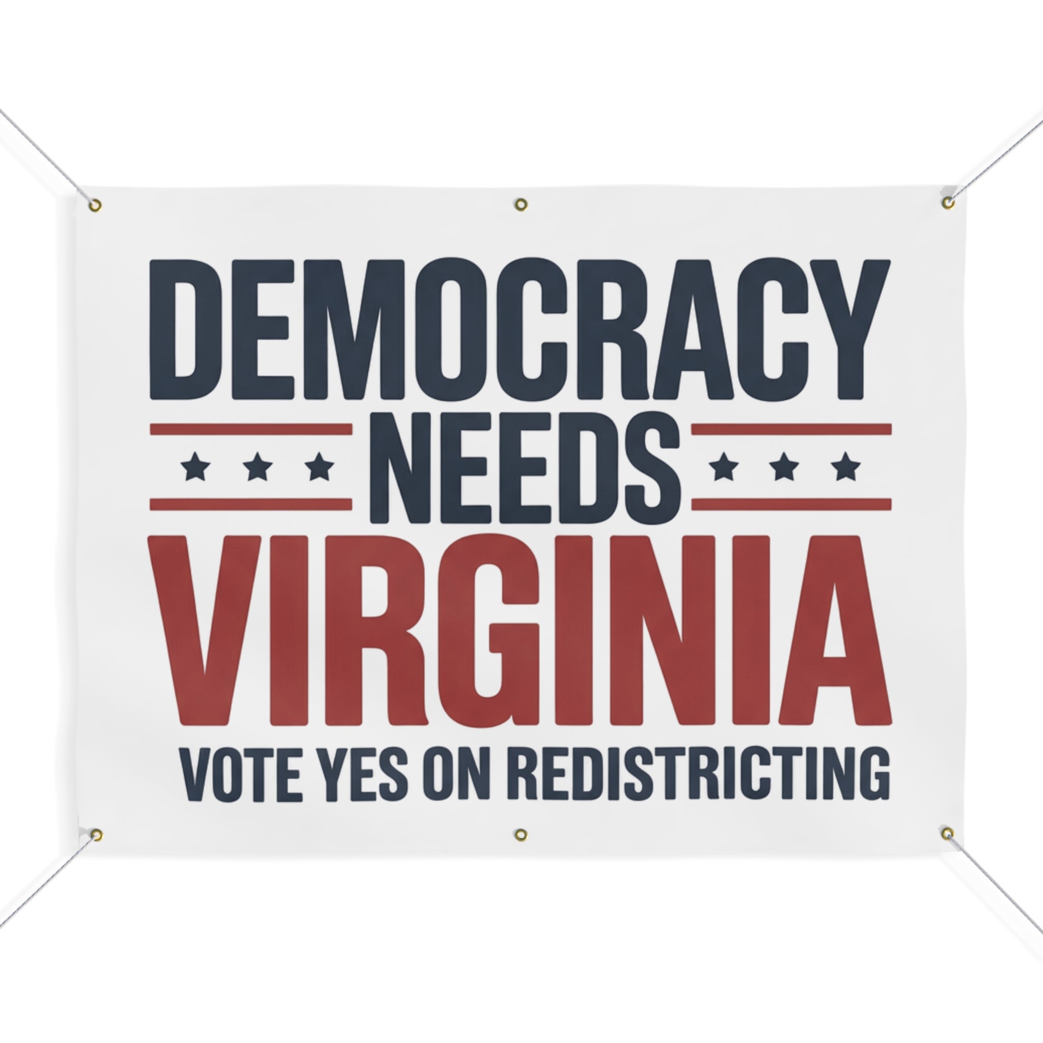 Yes on Virginia Redistricting Signs – Democracy Signs