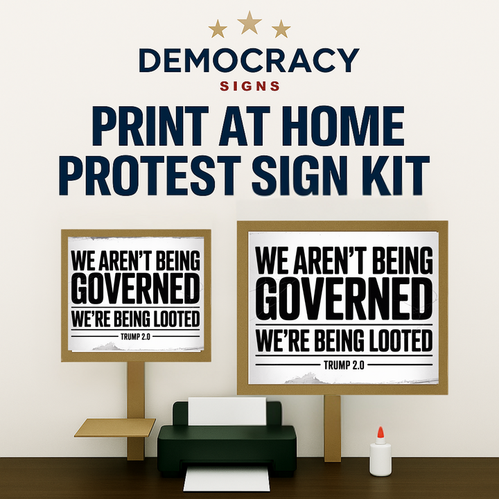 The Best Pro Democracy Political Signs, Election Signs and Merchandise ...