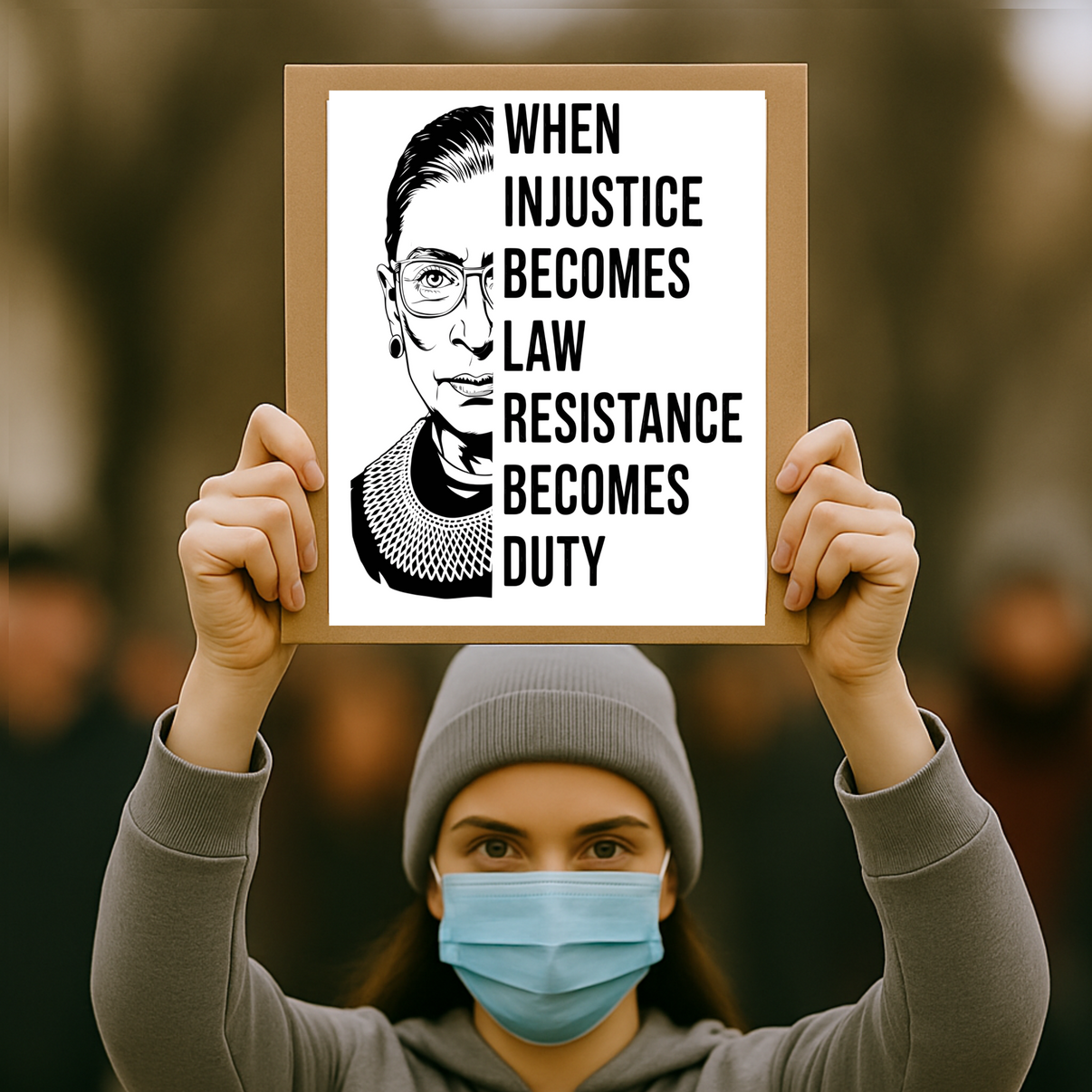 Print at Home Protest Signs, 3 Signs Included, Printable Protest Signs ...
