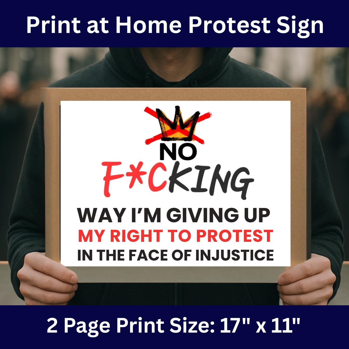 Free Protest Signs, Anti Trump Protest Signs, Printable Protest Signs ...