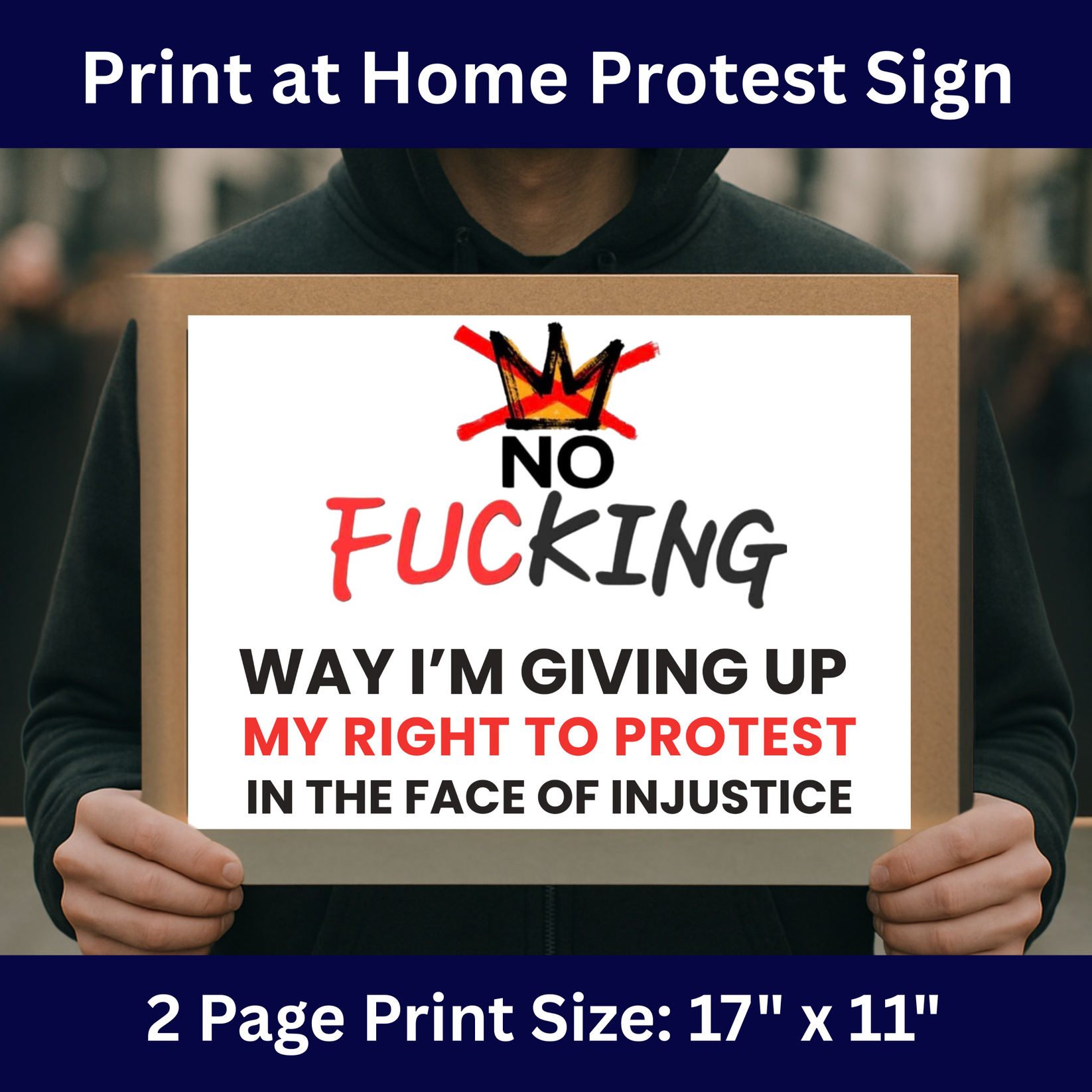 Free Protest Signs, Anti Trump Protest Signs, Printable Protest Signs ...