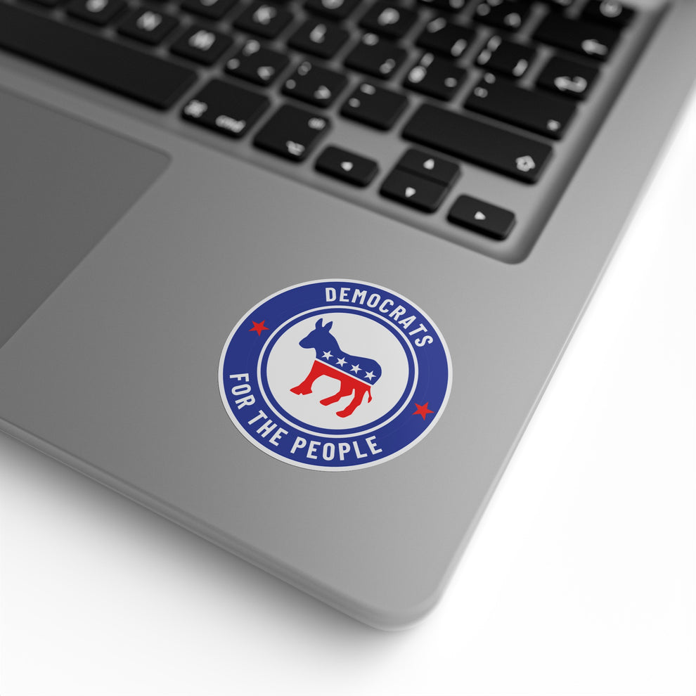 Democratic Party Sticker Roll, Car Sticker, Laptop Sticker, Free Shipp ...