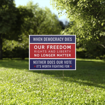 The Best Pro Democracy Signs and Merchandise