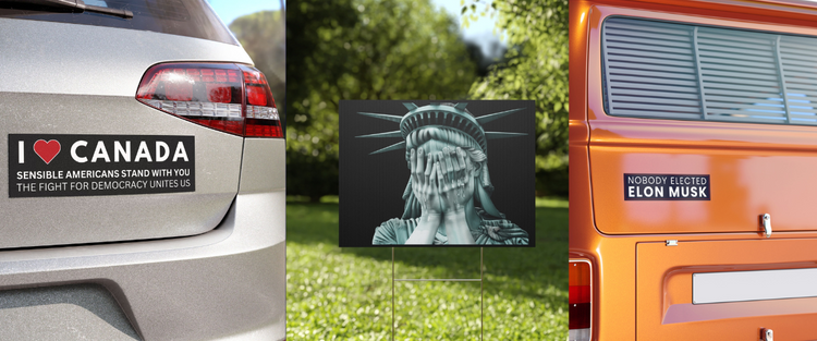 The Best Pro Democracy Political Signs, Election Signs and Merchandise ...