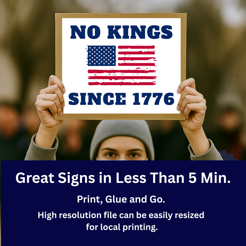 Print at Home Protest Signs, 2 Sizes, Printable, Digital Download ...