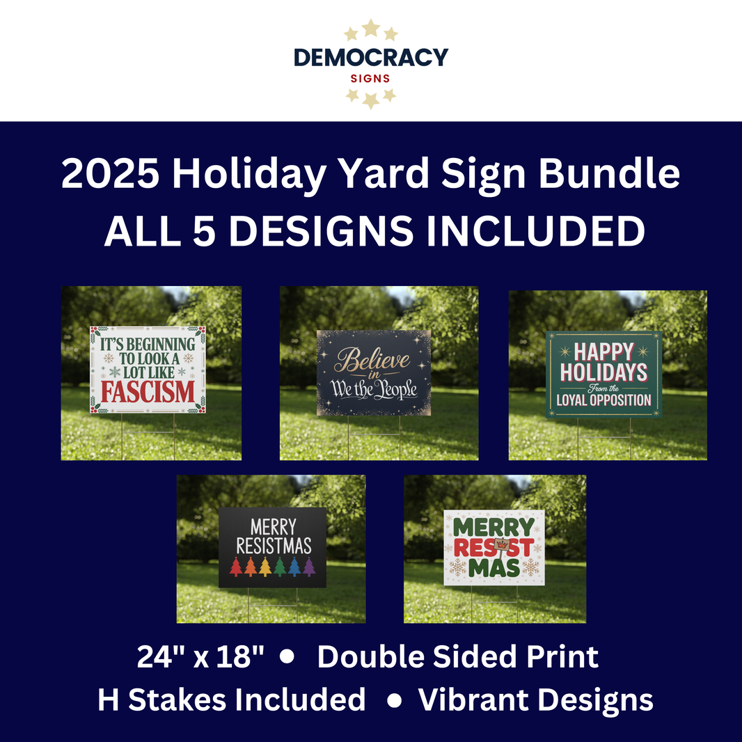 #1 Choice for Pro Democracy Political Yard Signs, Election Yard Signs ...