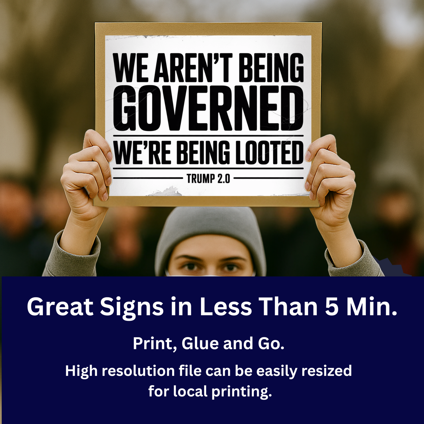 Free Protest Signs, Anti Trump Protest Signs, Printable Protest Signs ...